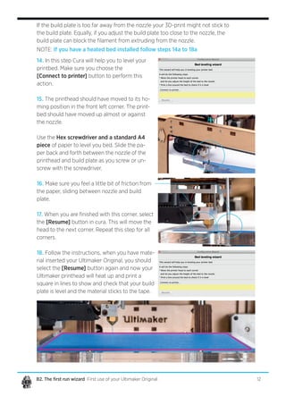 Ultimaker original user_manual | PDF