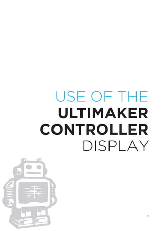 Ultimaker original user_manual | PDF