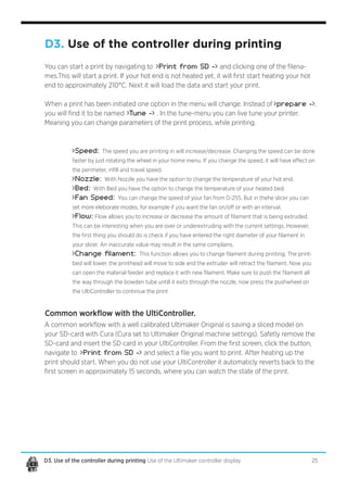 Ultimaker original user_manual | PDF