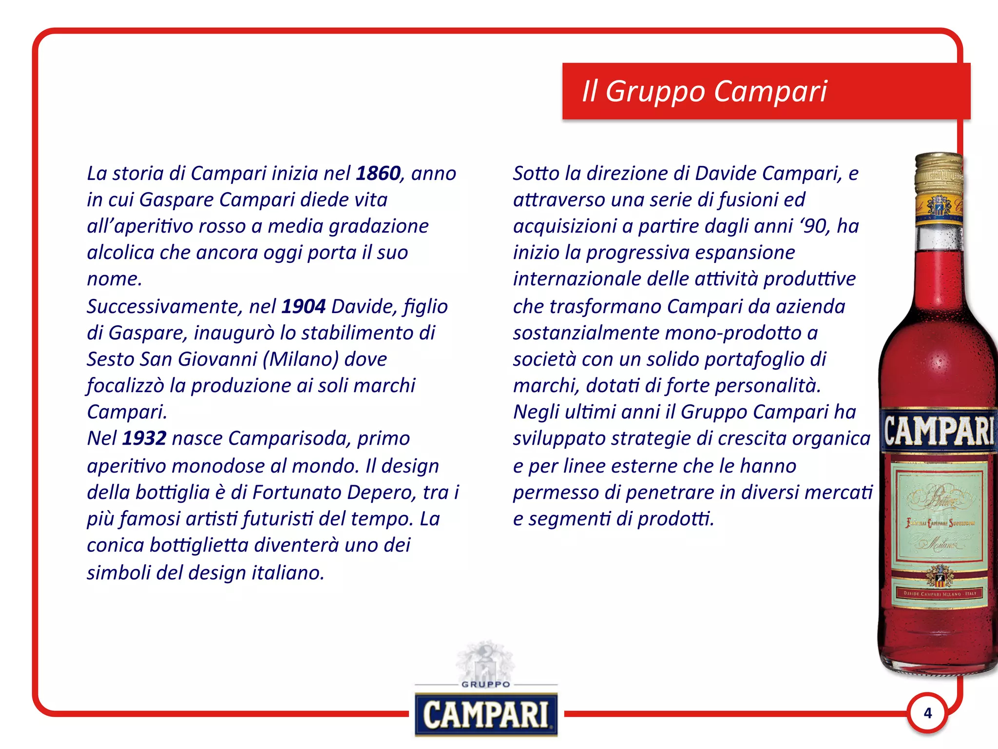 Ultima presentazione CAMPARI | PDF