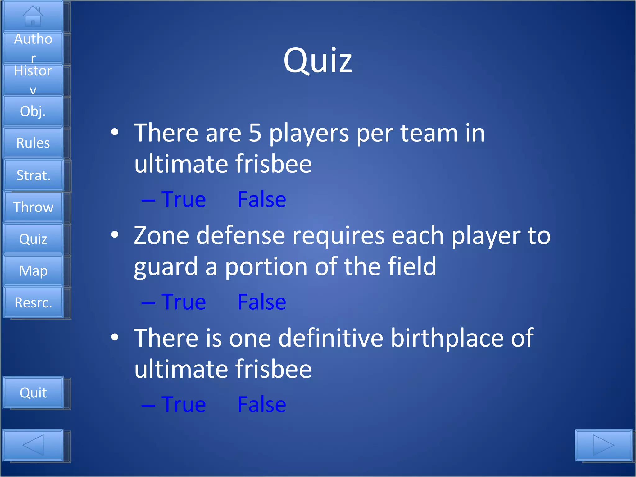 Ultimate Frisbee | PPT