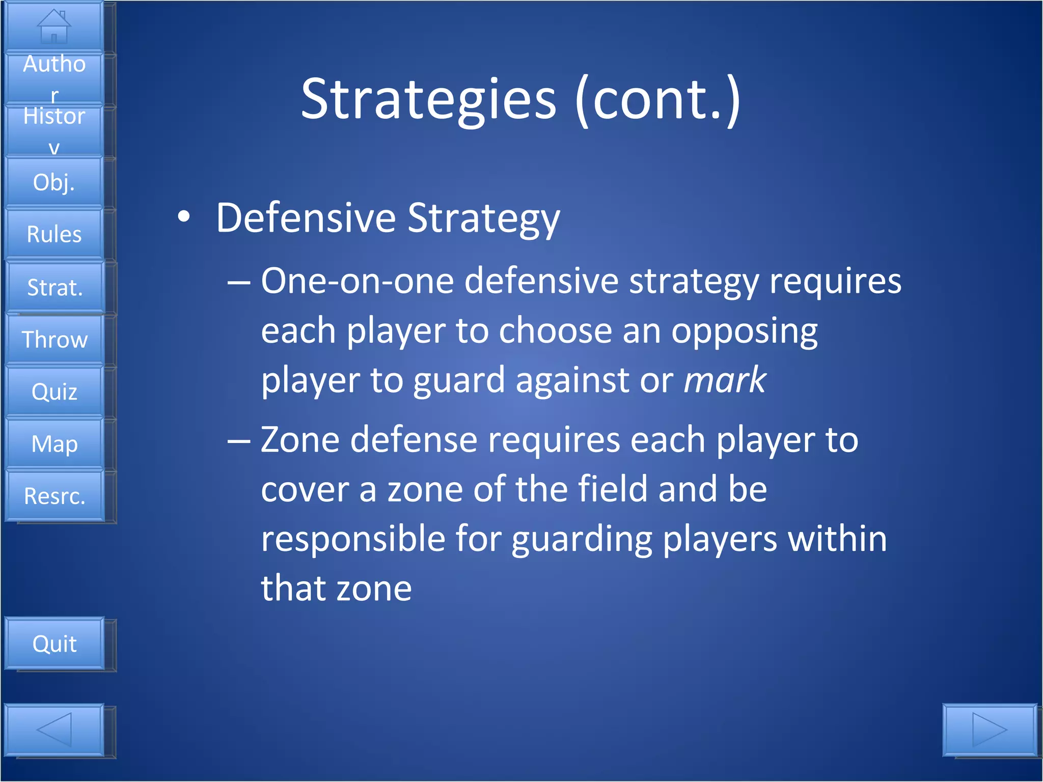 Ultimate Frisbee | PPT