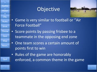 Ultimate Frisbee | PPT