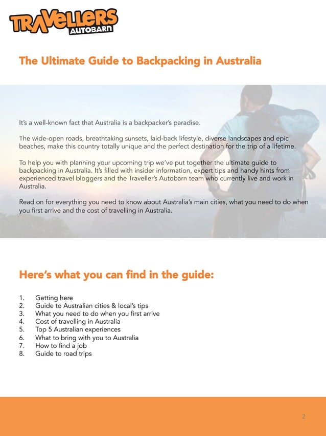 The Ultimate Backpackers Guide to Australia | PDF | Australia and ...