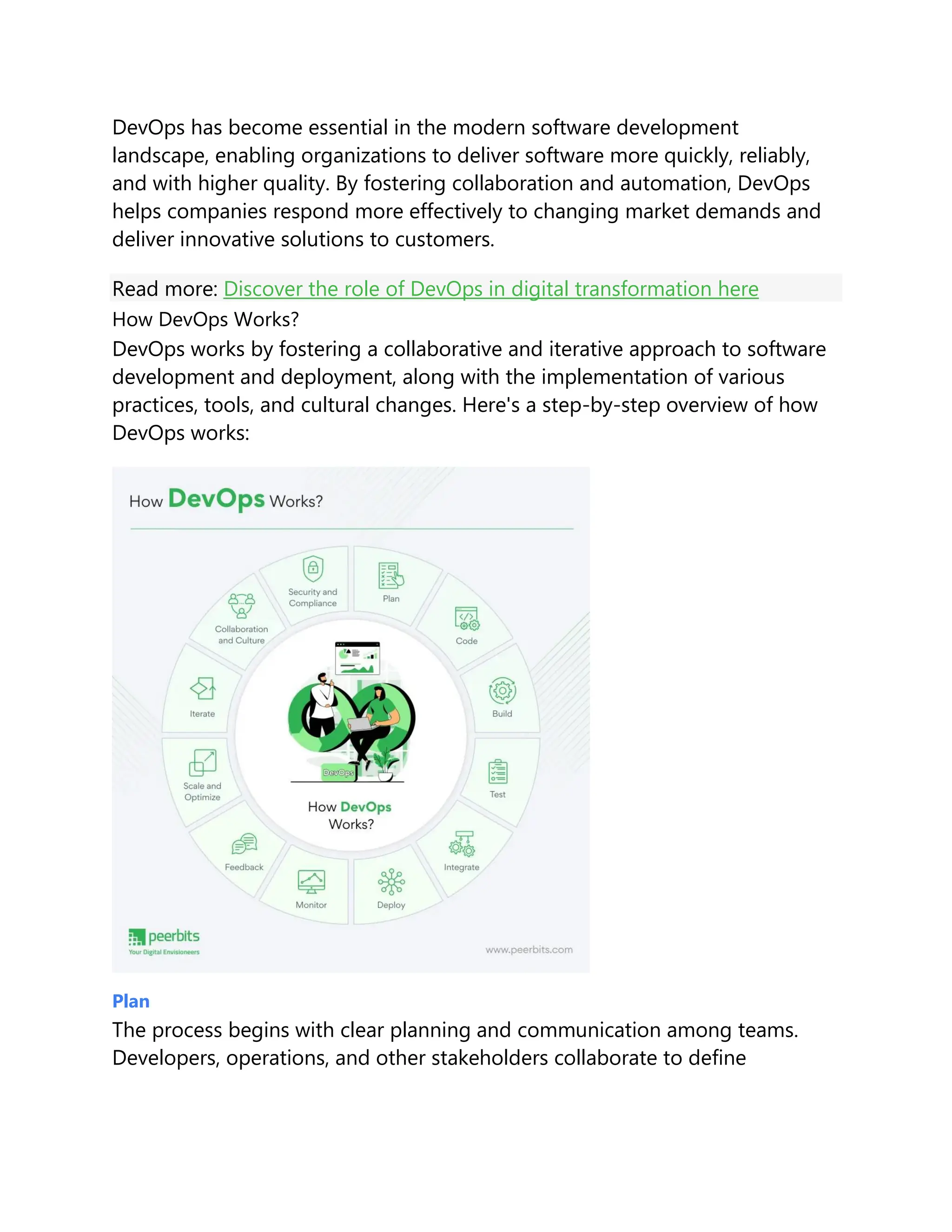 An Ultimate Guide to DevOps – Principles, How it works, and Real-life Examples | PDF | Web ...