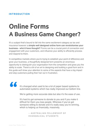 Ultimate Guide to Online Forms | PDF | Technology & Computing