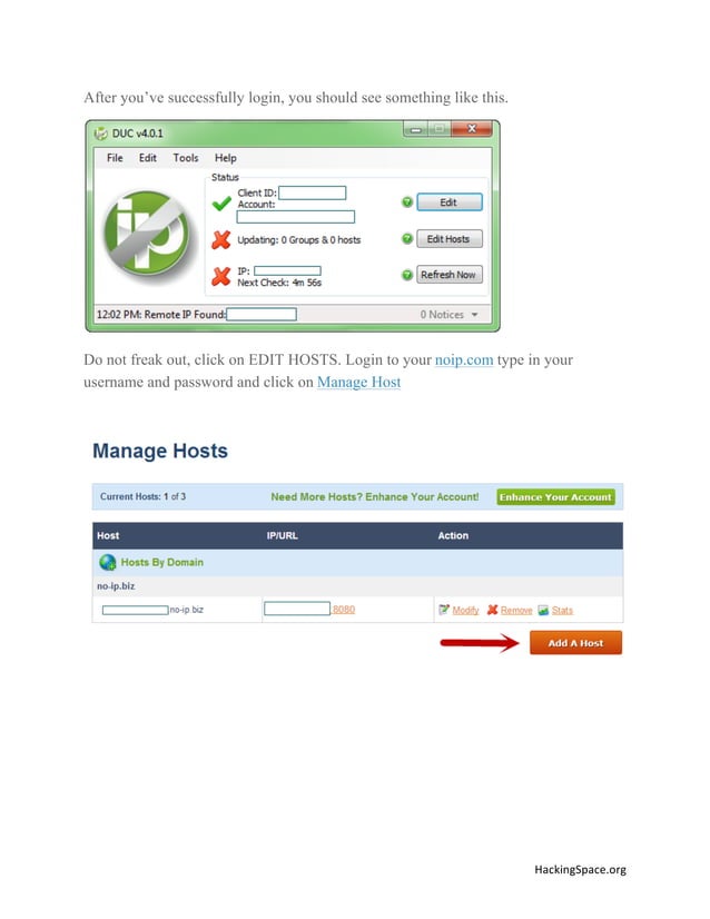 Ultimate Guide to Setup DarkComet with NoIP | PDF