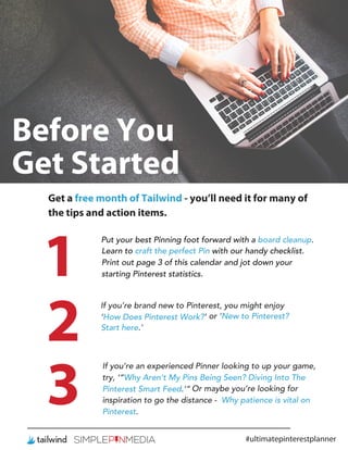 Ultimate pinterest-planner- calendrier marketing | PDF