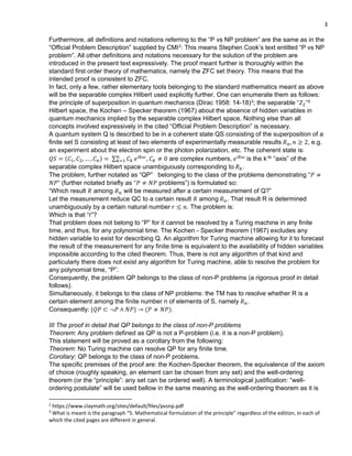 A CLASS OF EXEMPLES DEMONSTRATING THAT “푃푃≠푁푁푁 ” IN THE “P VS NP” PROBLEM | PDF