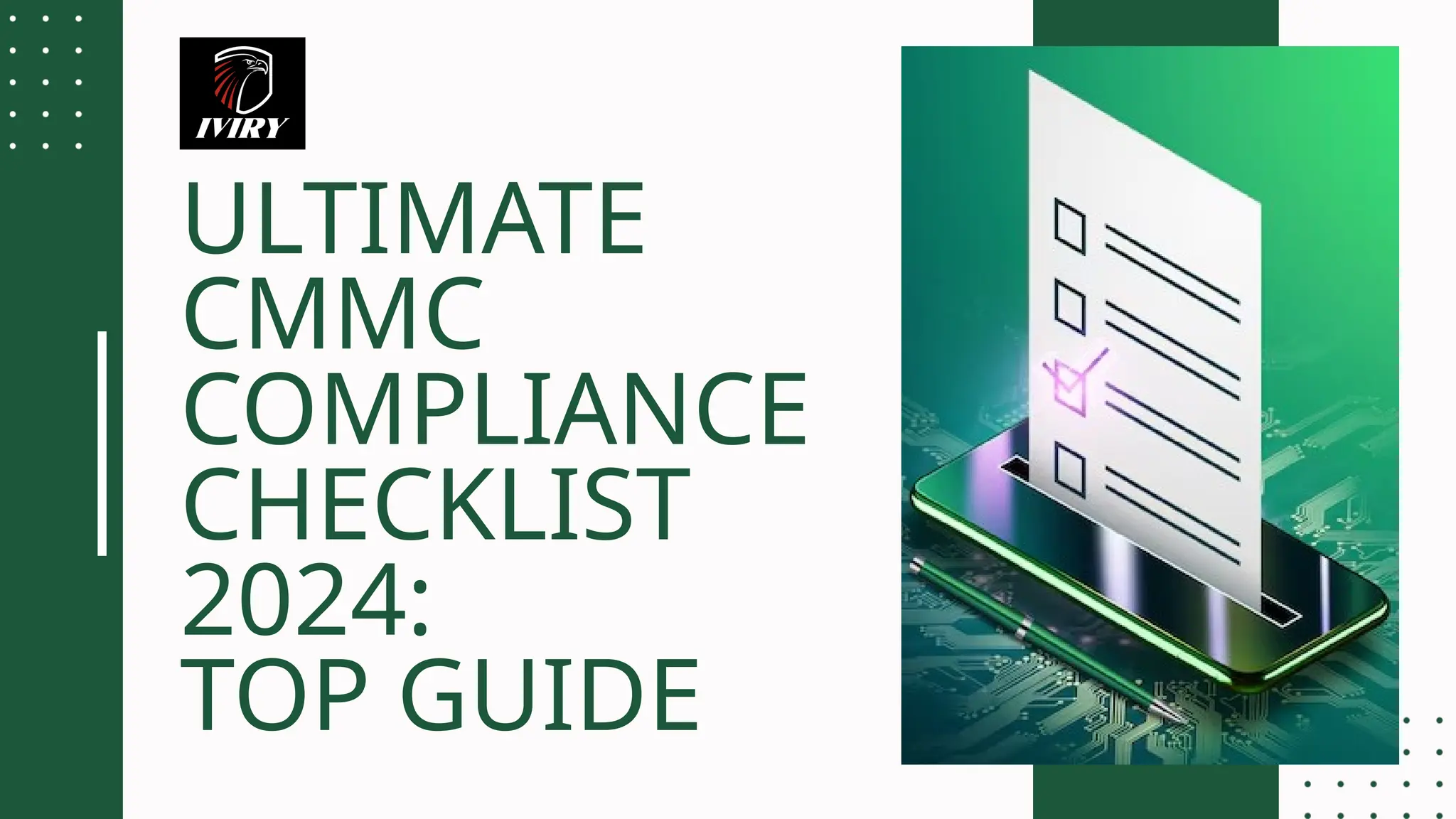 Ultimate CMMC Compliance Checklist 2024: Top Guide | PPT