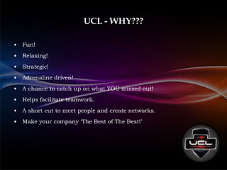 Ultimate Corporate League | PPT