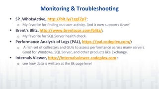Ultimate Free SQL Server Toolkit | PPT