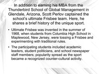 Ultimate frisbee | ODP