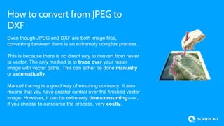 Convert JPEG to DXF - The Ultimate Guide | PPTX | Graphics Software ...