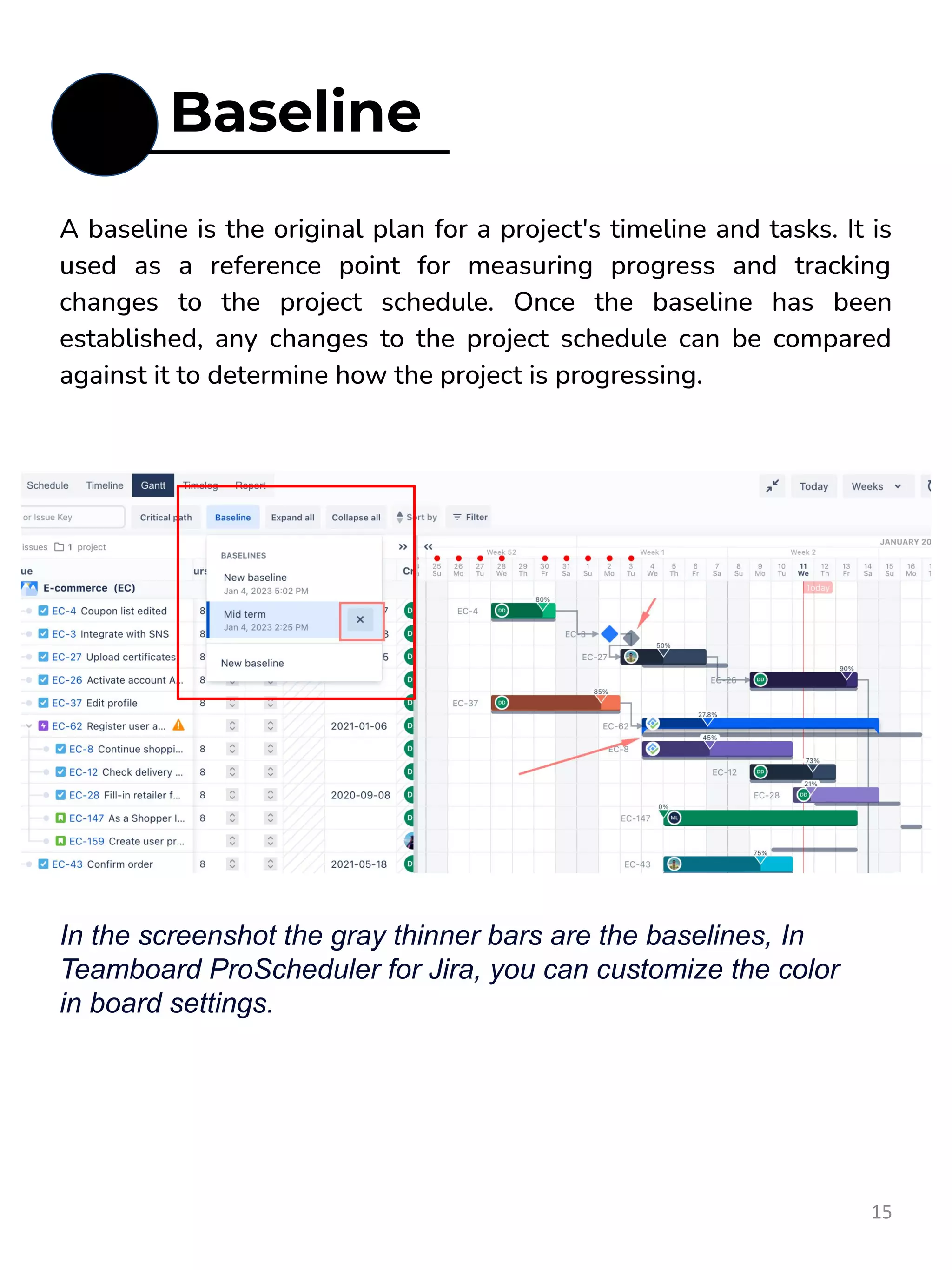 WBS Gantt chart and project management for Jira users | PDF