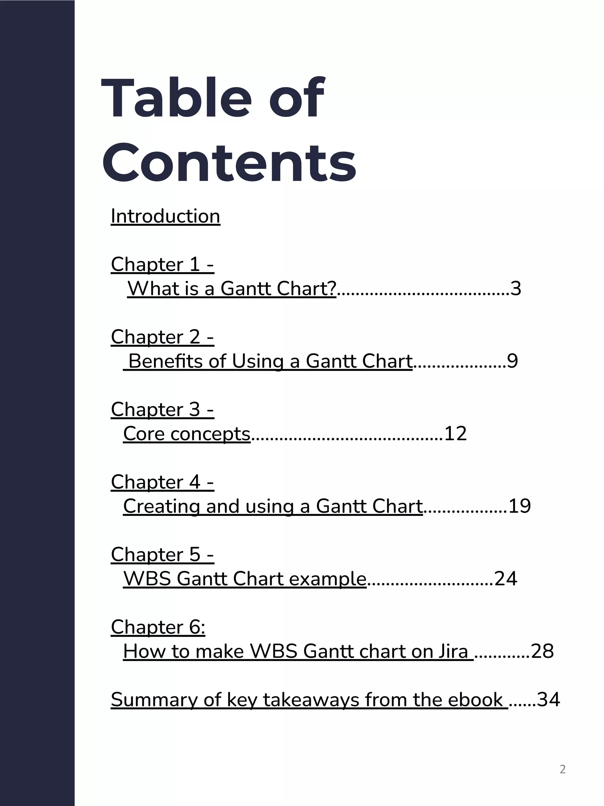 WBS Gantt chart and project management for Jira users | PDF
