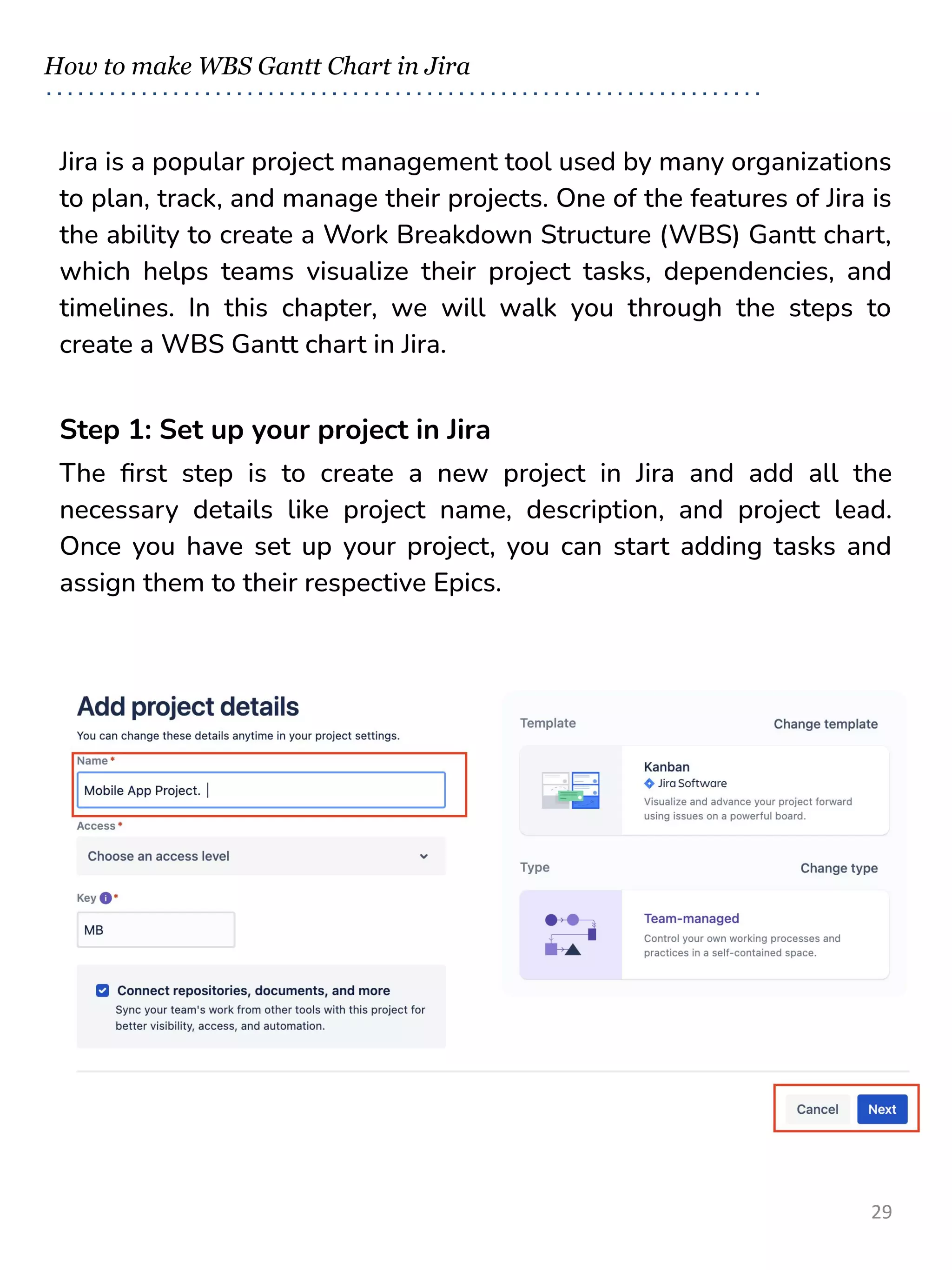 WBS Gantt chart and project management for Jira users | PDF