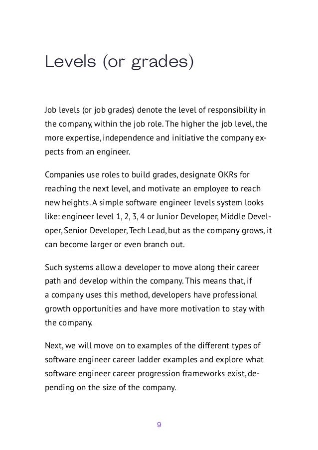 Ultimate Guide on Software Engineer Career Progression | PDF
