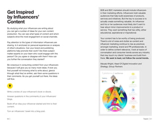 Ultimate guide to content marketing and influencer strategy | PDF