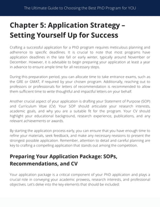 Ultimate Guide For Choosing the Best PhD for You.pdf | Postgraduate ...