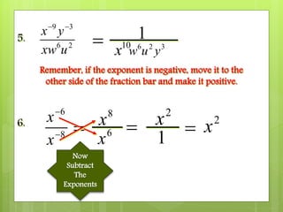Ultimate guide monomials exponents | PPTX | Physics | Science
