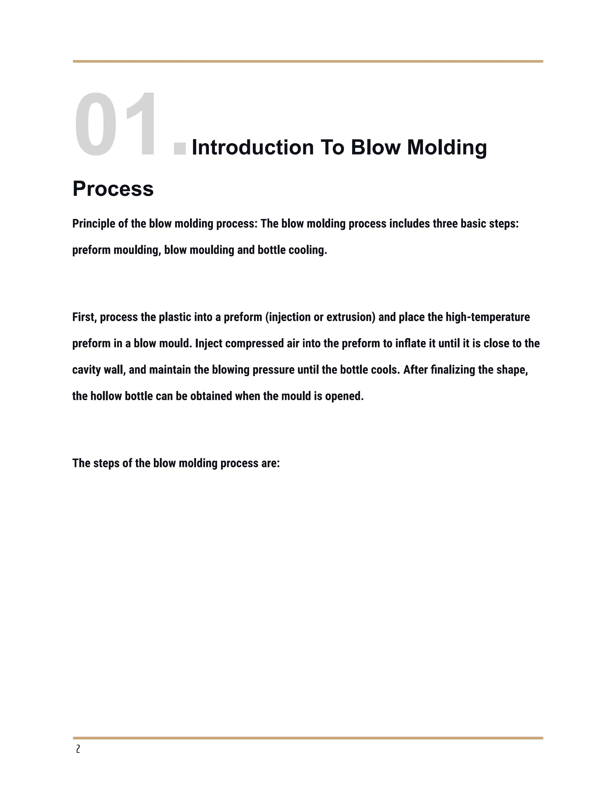 Ultimate guide of pet bottle blow moulder process | PDF