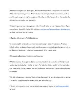 Ultimate Guide on How to Hire a Good Web Developer in 2023.pdf