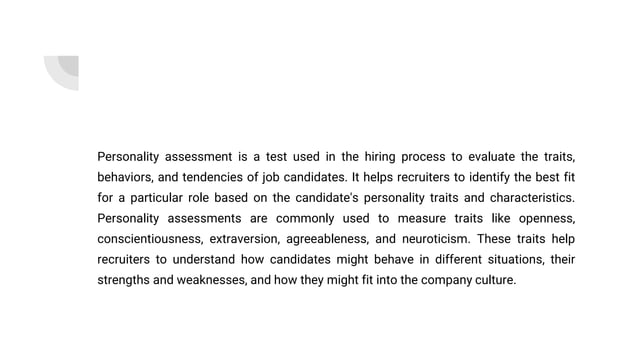 Ultimate Guide on Personality test and Eq assessments. (1).pptx Ultimate Guide on Personality test and Eq assessments. (1).pptx
