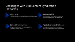 The Ultimate Guide to B2B Content Syndication Platforms in 2025 | PPT