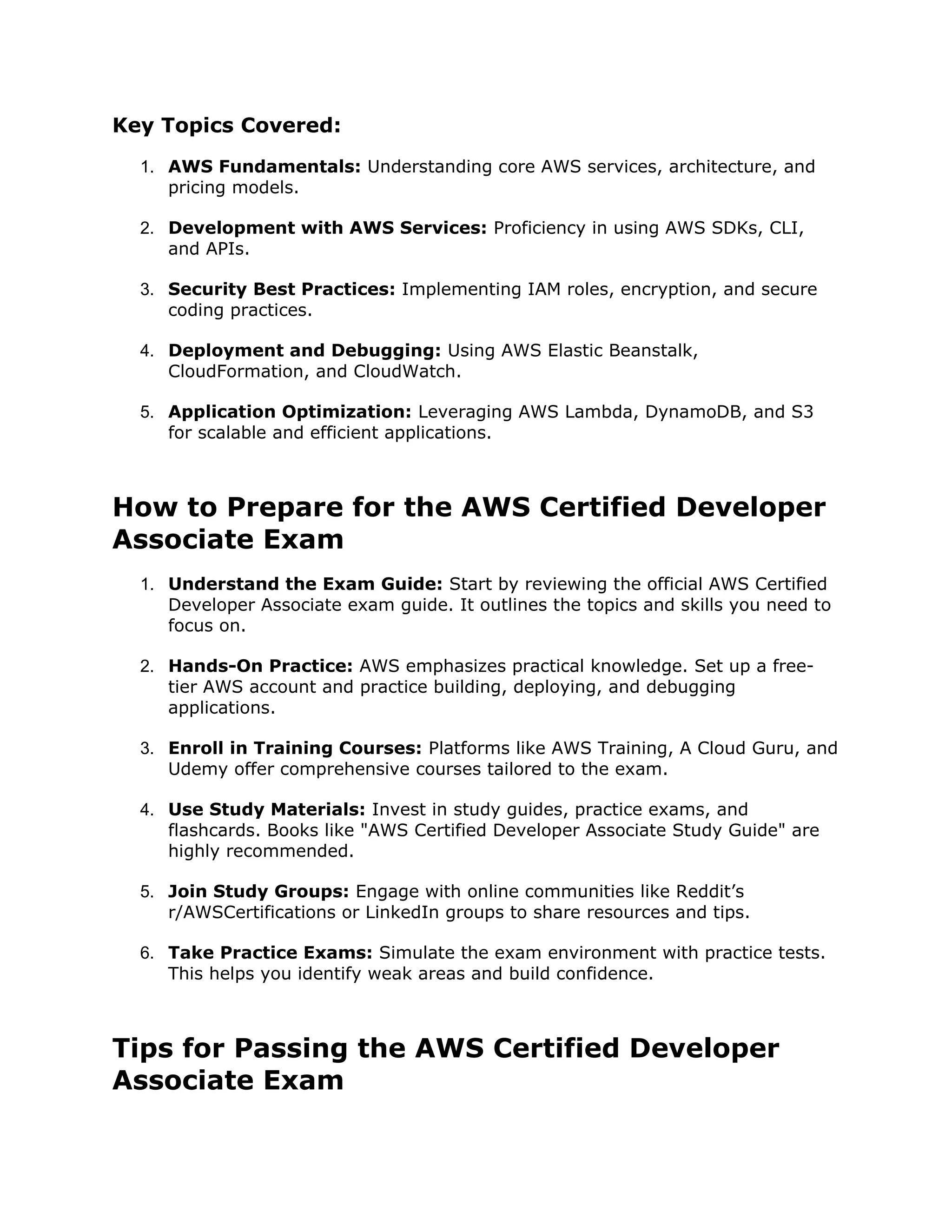Ultimate Guide to Becoming an AWS Certified Developer Associate.docx