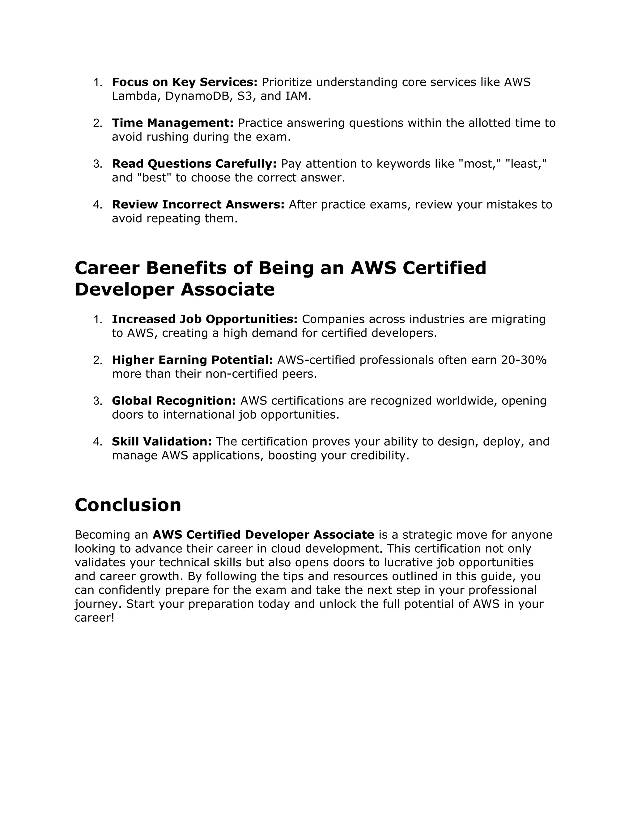Ultimate Guide to Becoming an AWS Certified Developer Associate.docx