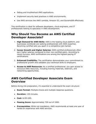 Ultimate Guide to Becoming an AWS Certified Developer Associate.docx
