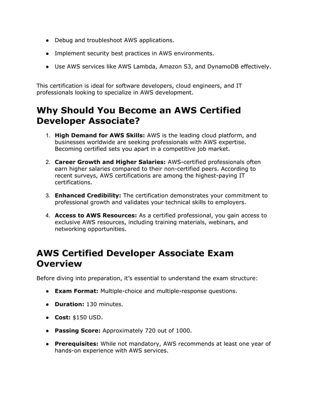 Ultimate Guide to Becoming an AWS Certified Developer Associate.docx
