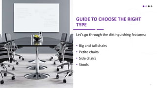 Ultimate guide to conference chairs | PPTX