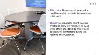 Ultimate guide to conference chairs | PPTX