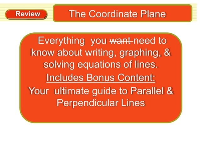 Ultimate guide to coordinate plane | PPT