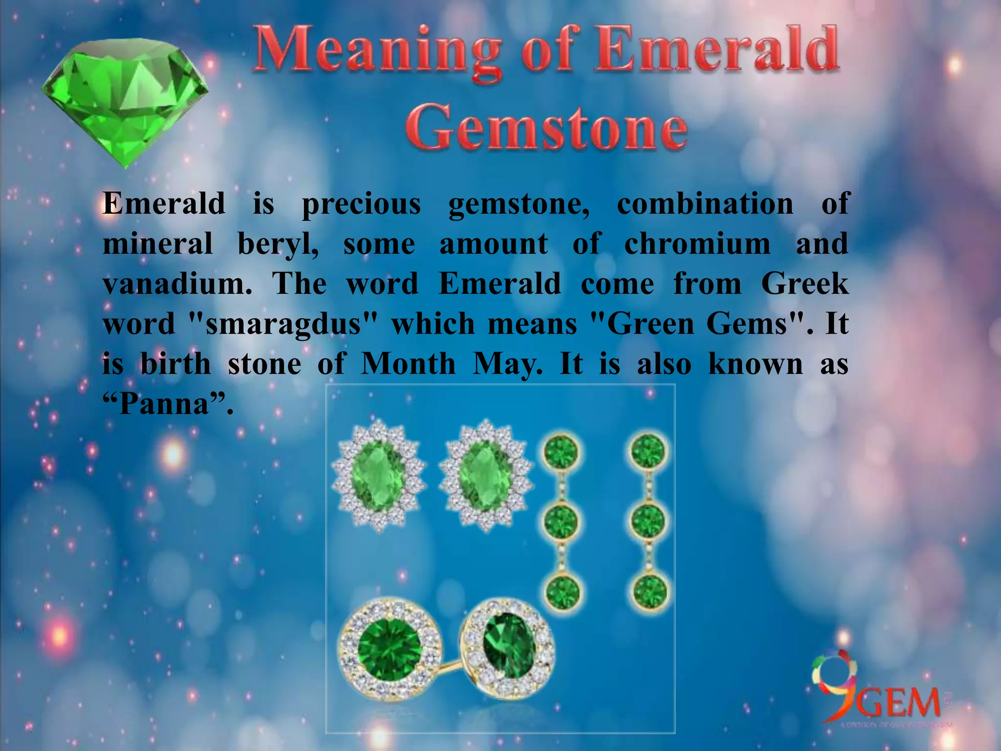 Ultimate guide to emerald gemstone | PPTX