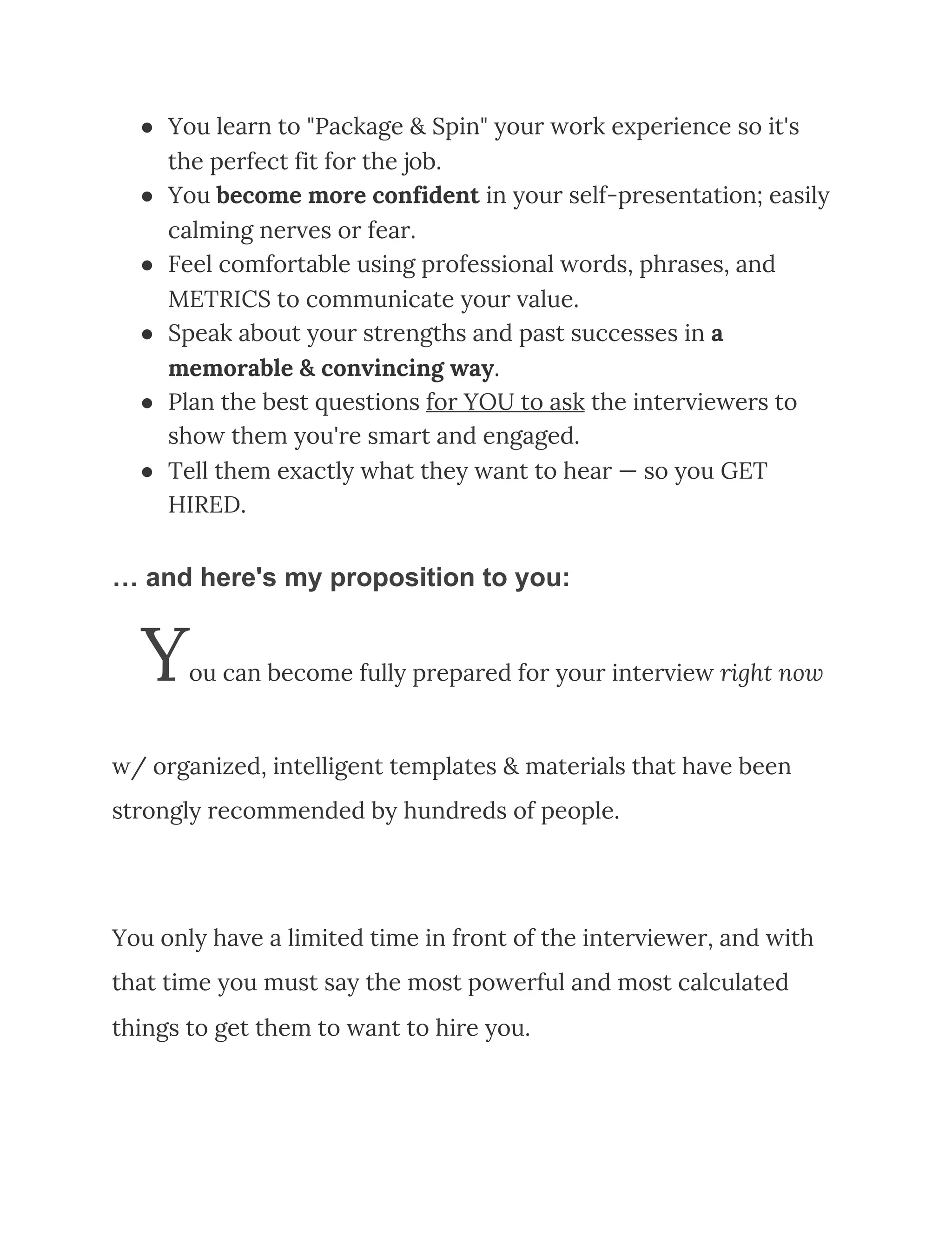 Ultimate Guide To Job Interview Answers | PDF