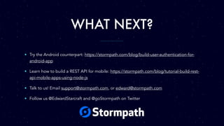 The Ultimate Guide to Mobile API Security | PPT