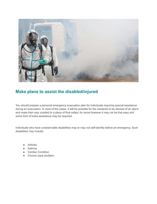 Ultimate Guide to Personal Emergency Evacuation Plan (PEEP) | PDF