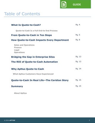 Ultimate Guide to Quote to Cash | PDF | Sales | Business