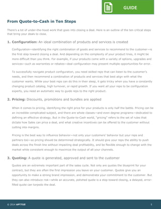 Ultimate Guide to Quote to Cash | PDF | Sales | Business
