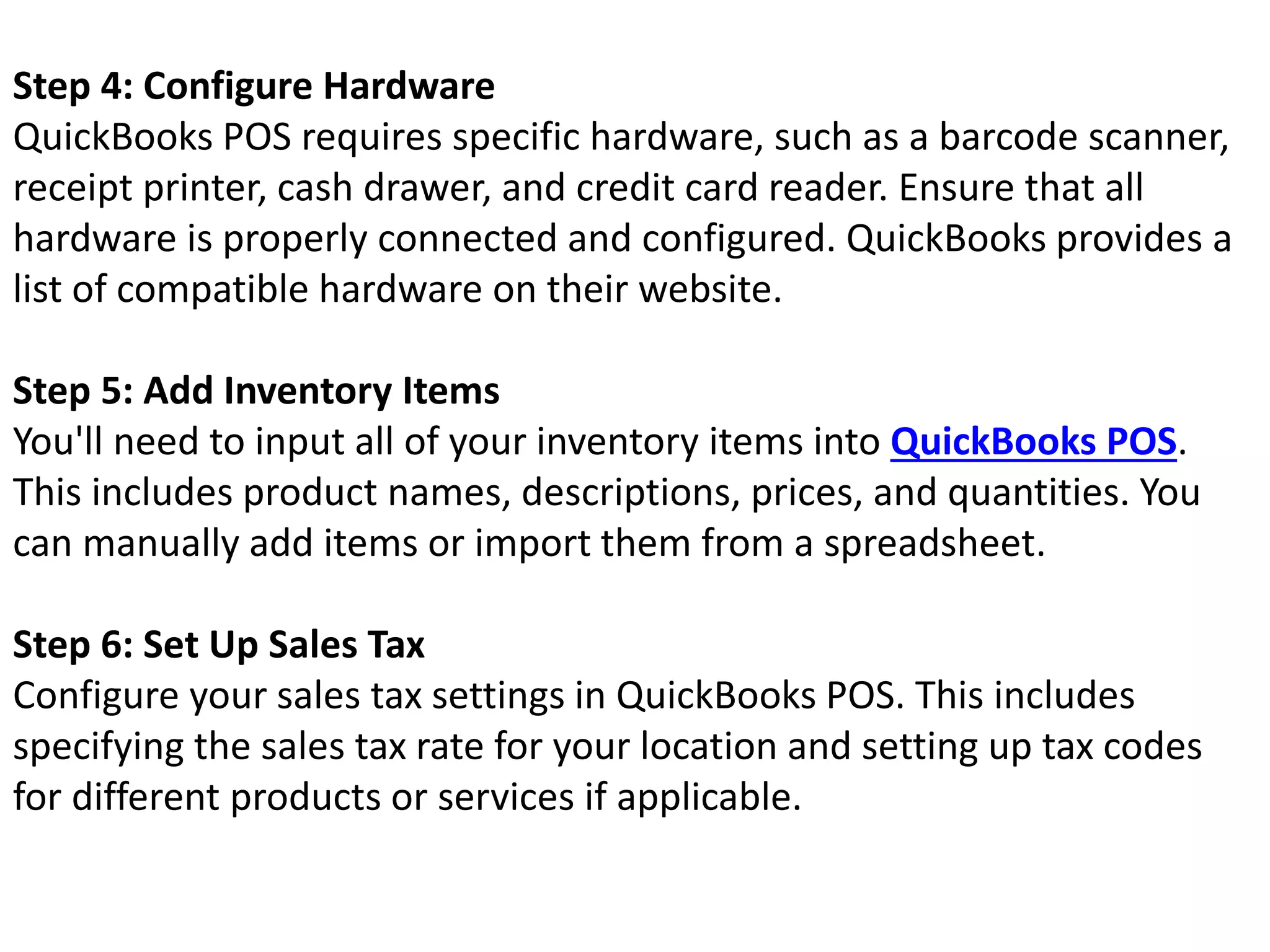 Ultimate Guide to QuickBooks Point of Sale (POS) Systems. | PPTX