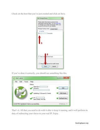 Step by Step on How to Setup DarkComet | DOCX