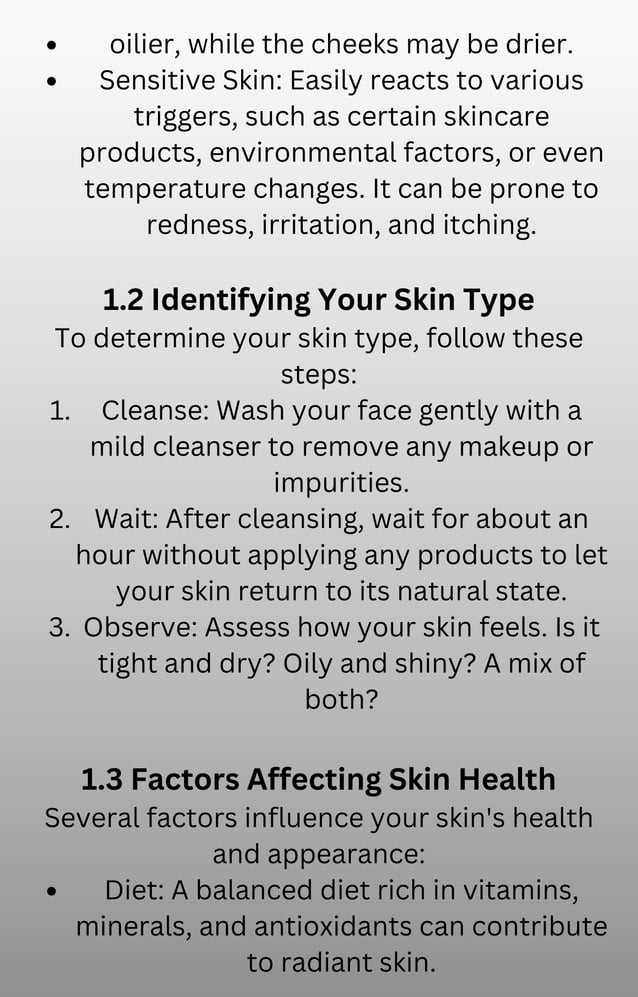 Ultimate Guide to Skincare.pdf | Skin and Dermatology | Diseases and ...