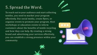 Textile Recycling Programs: The Ultimate Guide to Starting Your Own | PPTX