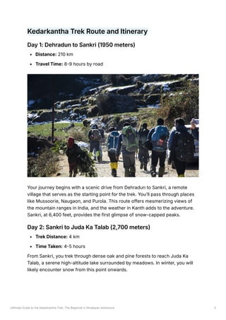 Ultimate Guide to the Kedarkantha Trek: The Beginner's Himalayan ...