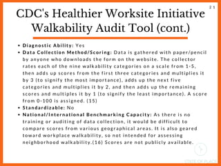 Ultimate Guide to Walkability Assessment Tools | PPT