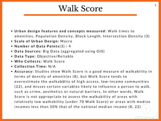 Ultimate Guide to Walkability Assessment Tools | PPT