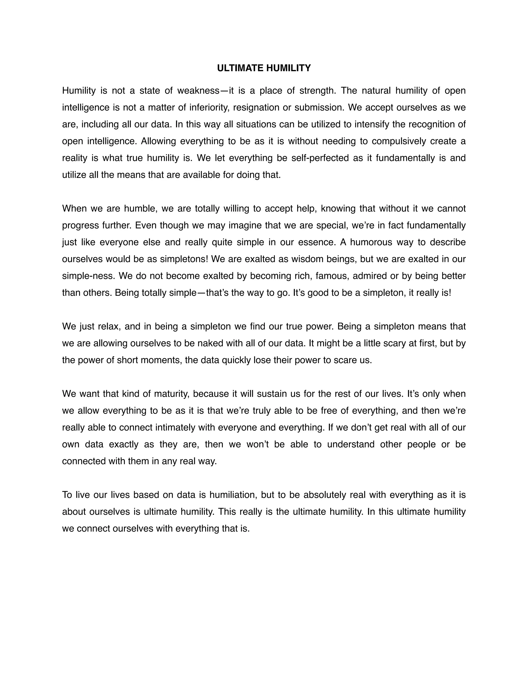 Ultimate Humility _ Candice O'Denver | PDF